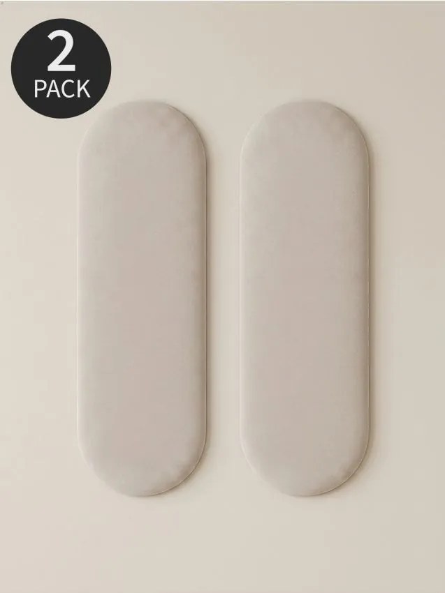 Sinsay - Čalouněné stěnové panely 2 pack - béžová