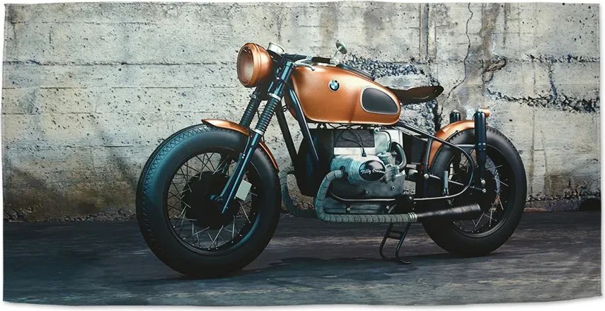 Sablio Ručník Motorka - 30x50 cm