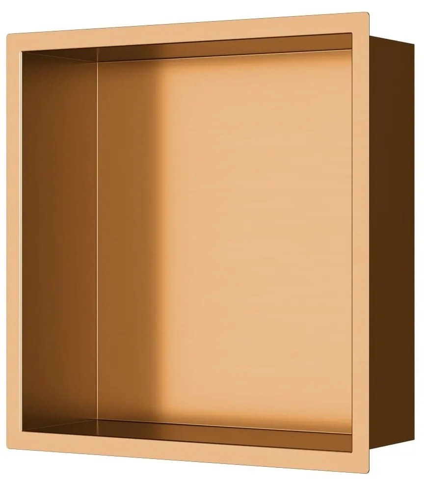 Vestavná polička SAT Aurum rose gold 30x30 cm SATAURN3030BRG