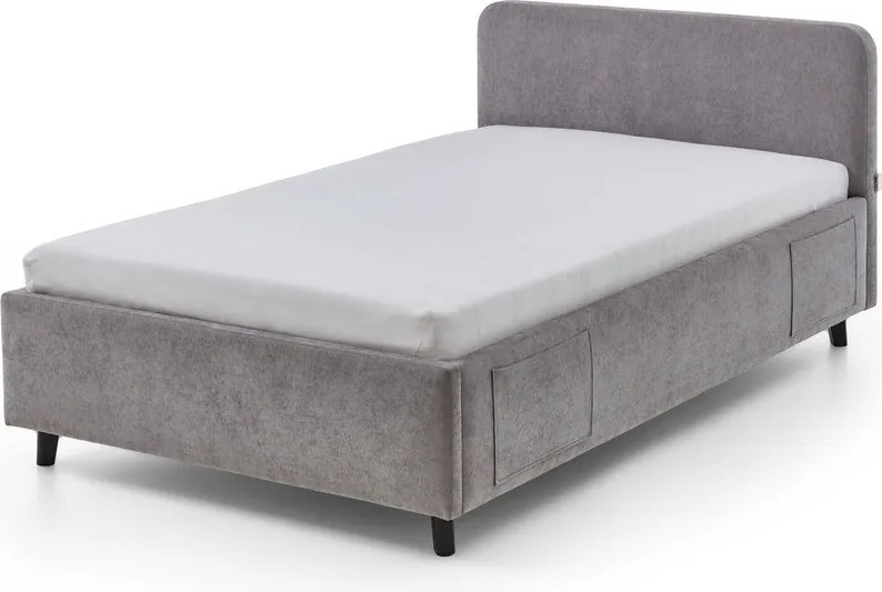 Šedá dětská postel s úložným prostorem s roštem 120x200 cm Cosy – Meise Möbel
