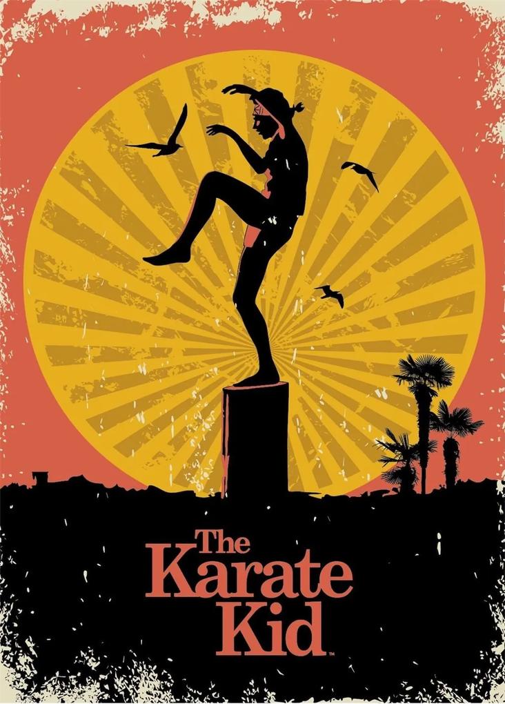 Postershop Plakát - The Karate Kid (Sunset)