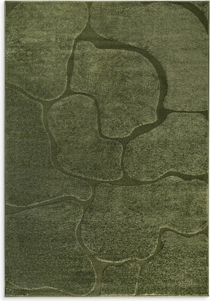 Koberec Alba6, 200x290 cm, olivový