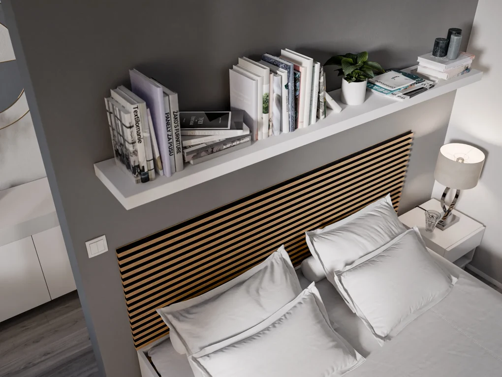 Dekorativní lamelový panel TIMBER, dekor dub Rozměr: 150 x 60 cm | BIANO