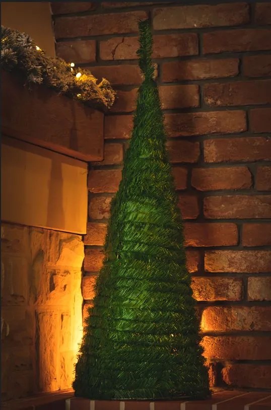 Foxigy Vánoční stromek kužel 90cm Green