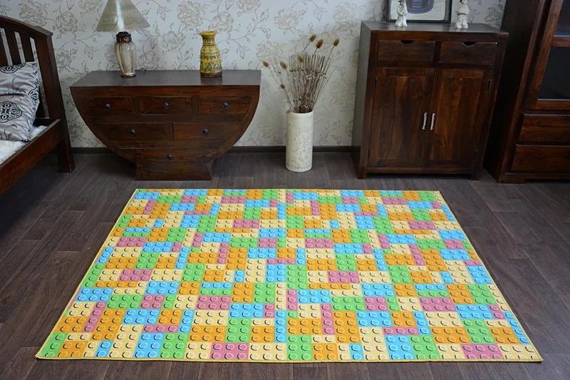 Dětský koberec LEGO - 100x200 cm