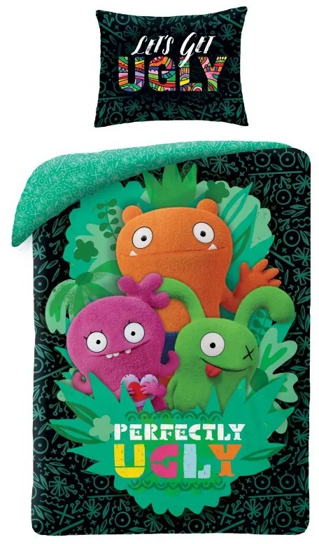 Povlečení UGLY DOLLS 140x200/70x90