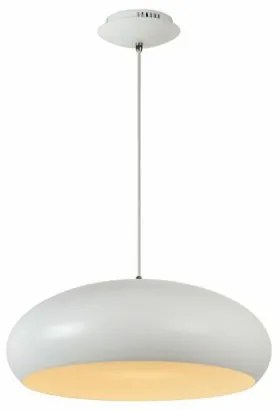 LUCIDE DANA Pendant LED 9W Dimmable D38cm White, závěsné svítidlo, lustr