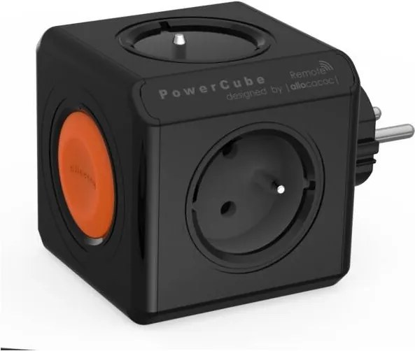 Powercube Original Remote, 4x zásuvka černá