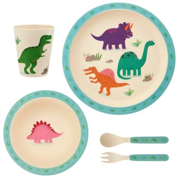 Dětský jídelní set Sass & Belle Dinosaurs