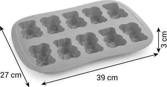 TESCOMA Forma 10 medvídků DELÍCIA SiliconPRIME