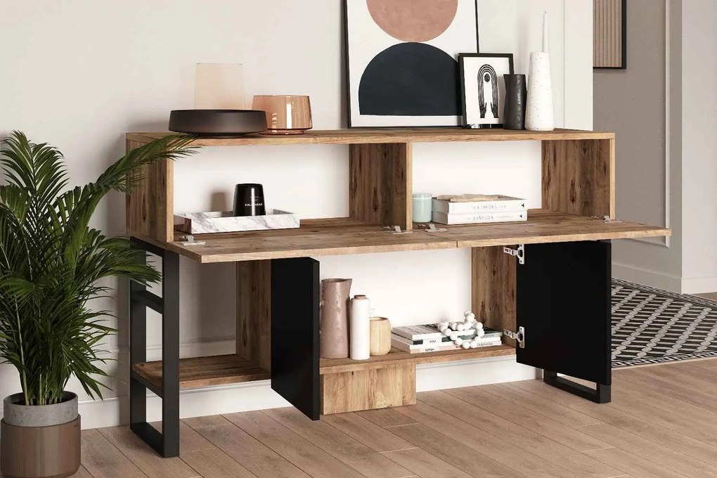 Designová komoda Edolie 138,8 cm borovice