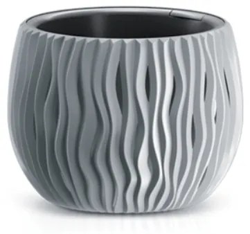 PROSPERPLAST Květináč - SANDY BOWL Průměr: 47,8 cm, Barva: antracit