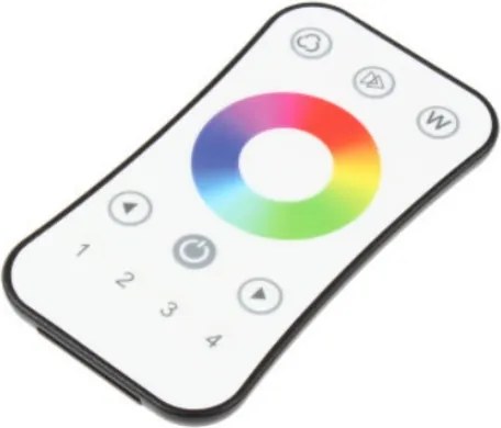 Li-Go "Vesmír" světelný obraz RGB 230V 60x90 cm provedení povrchu: ořech