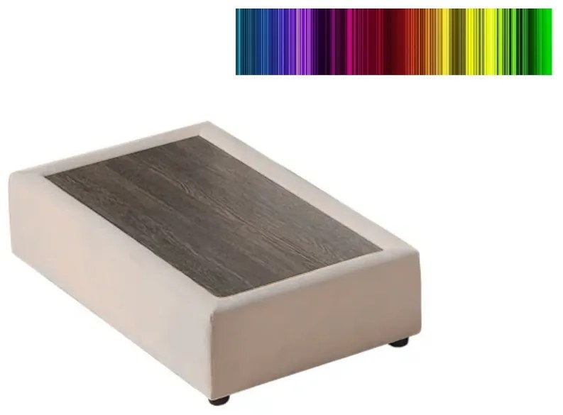 DOLMAR SEDAČKY Odkládací stolek - URBINO S/OT, různé tkaniny a barvy na výběr Čalounění: béžová (Milton 3)