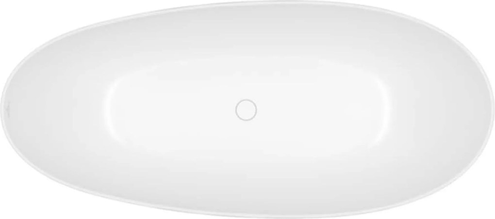 Villeroy & Boch Antao - Volně stojící vana, 170x75 cm, Quaryl, Stone White UBQ170TAO7TV-RW
