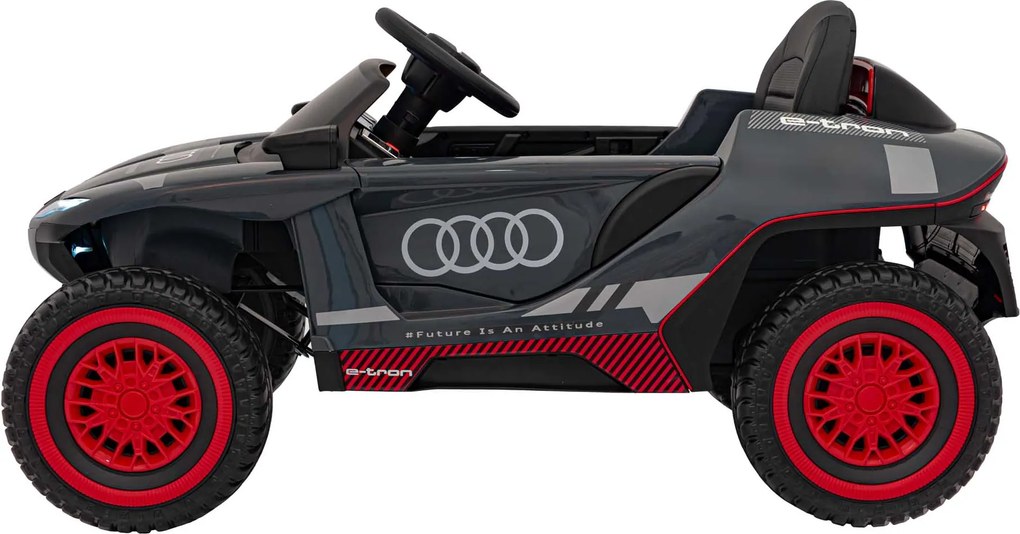 Ramiz Vozidlo Audi RSQ E-TRON šedé