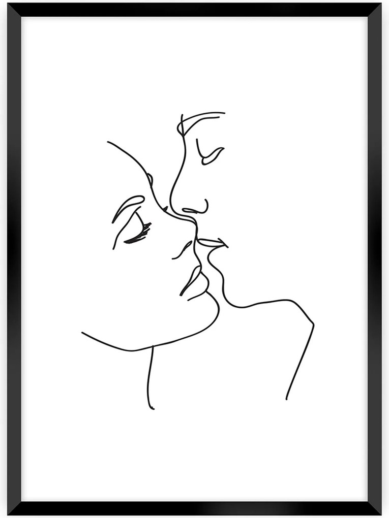 Plakát Kiss Line