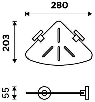 Nimco Rohová police IXI - UNM X208-10