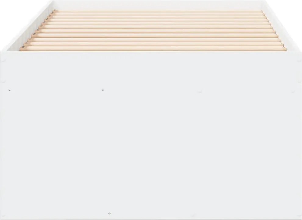 Válenda se zásuvkami bez matrace bílá 90 x 190 cm 3280251