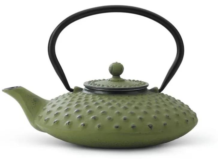 Bredemeijer Bredemeijer Litinová konvička na čaj Xilin 0,8L, zelená