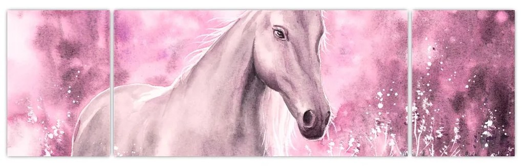 Obraz - Malovaný kůň (170x50 cm)