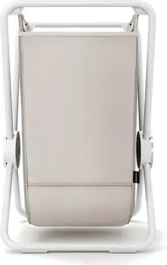Simplehuman X-FRAME bílá ocel, béžový polyester / Koš na prádlo / sklá