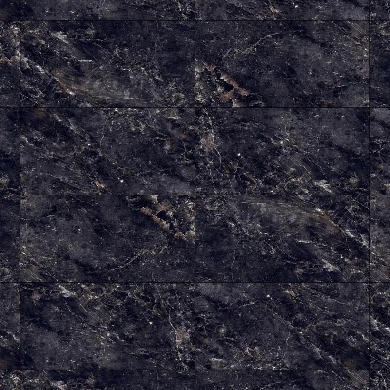 Mexen Rokocha Černý glazovaný rektifikovaný gres G1, dlaždice podlahovo-stěnná 120 x 60 cm, vysoký lesk