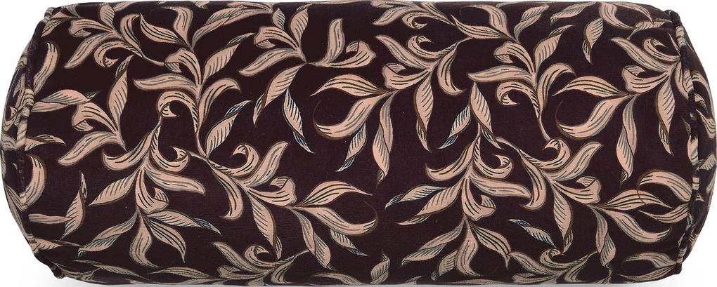 Dekorativní polštář Juliette váleček 22 x 50 cm černý