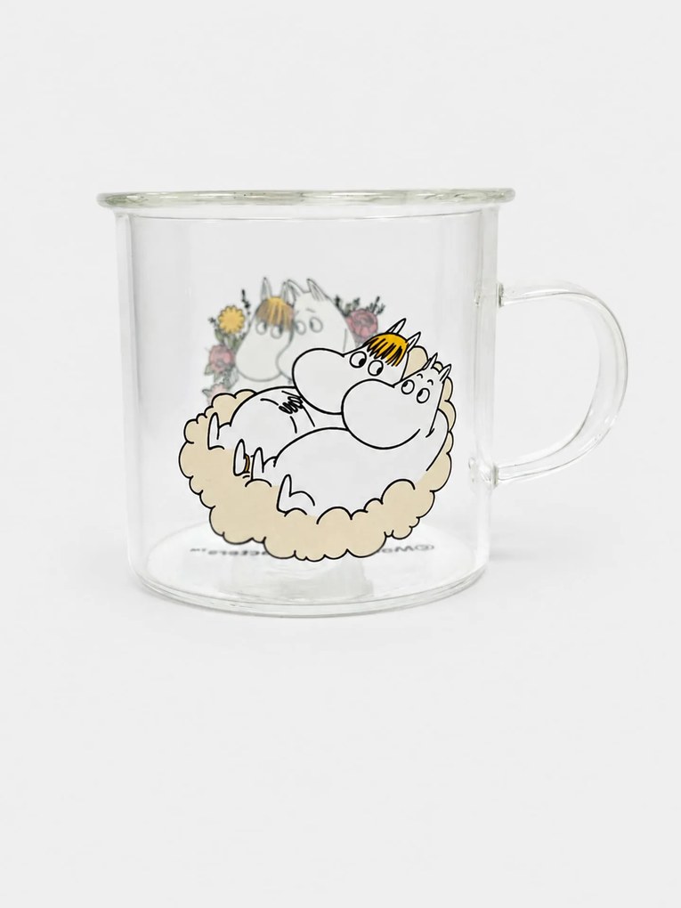 Sinsay - Skleněný hrnek s uchem The Moomins - vícebarevná