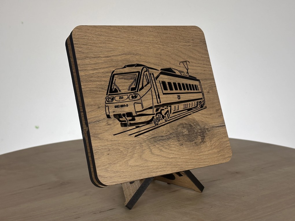 Li-Go "Pendolino" lampa 19x19 cm provedení povrchu: dub světlý