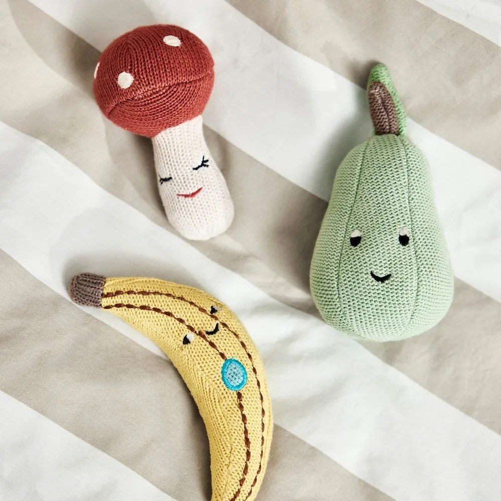 Chrastítko Banana – OYOY Mini