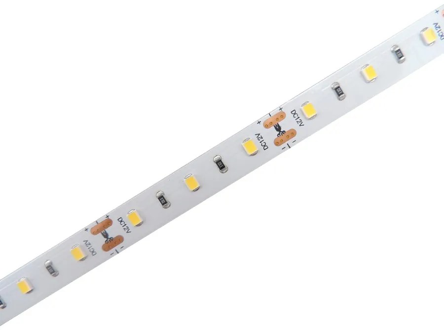 LED pásek ULTRA BRIGHT 12W/m, PROFI, 12V, IP65, 60LED/m, SMD2835 Barva světla: Teplá bílá, 3000K