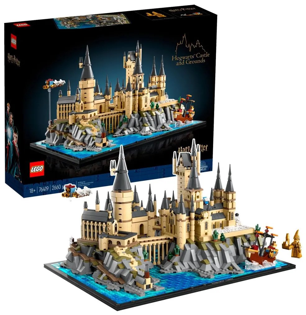 Lego stavebnice lego harry potter 76419 bradavický hrad a okolí