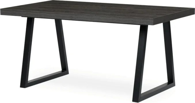 Jídelní stůl rozkládací 160- HT-R5624 GREY, lamino, šedý dub (160 x 90) cm