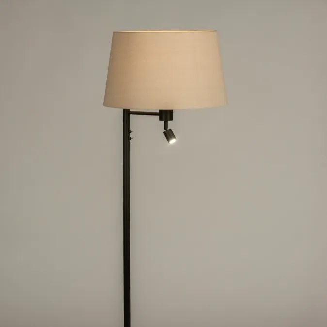 Stojací designová béžová lampa La Scale Crema Nuo and Black