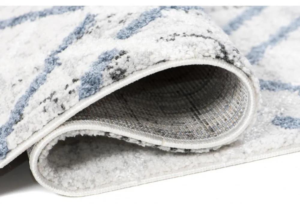 Kusový koberec Lana bílo modrý 240x330cm
