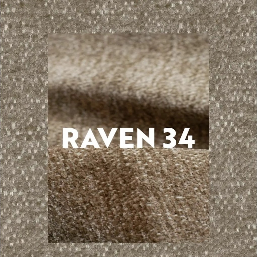 Jídelní židle LAGOS D RAVEN, ořech/tmavě béžová