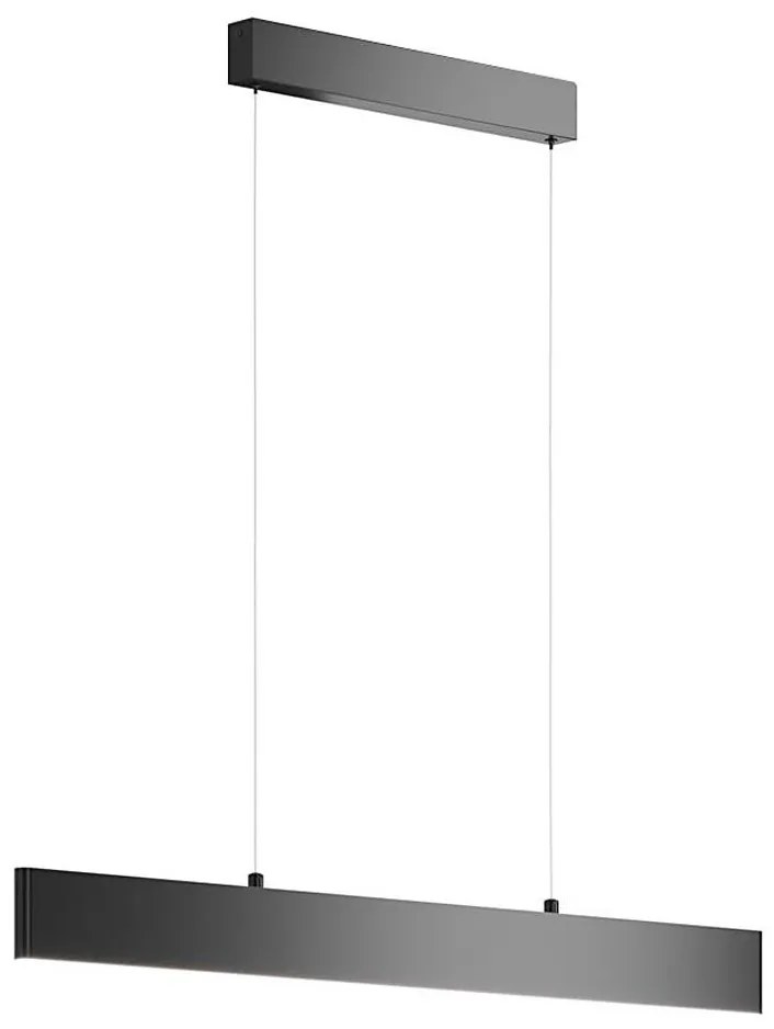 Maytoni P010PL-L23B4K - LED Lustr na lanku STEP LED/23W/230V 4000K 91 cm černá