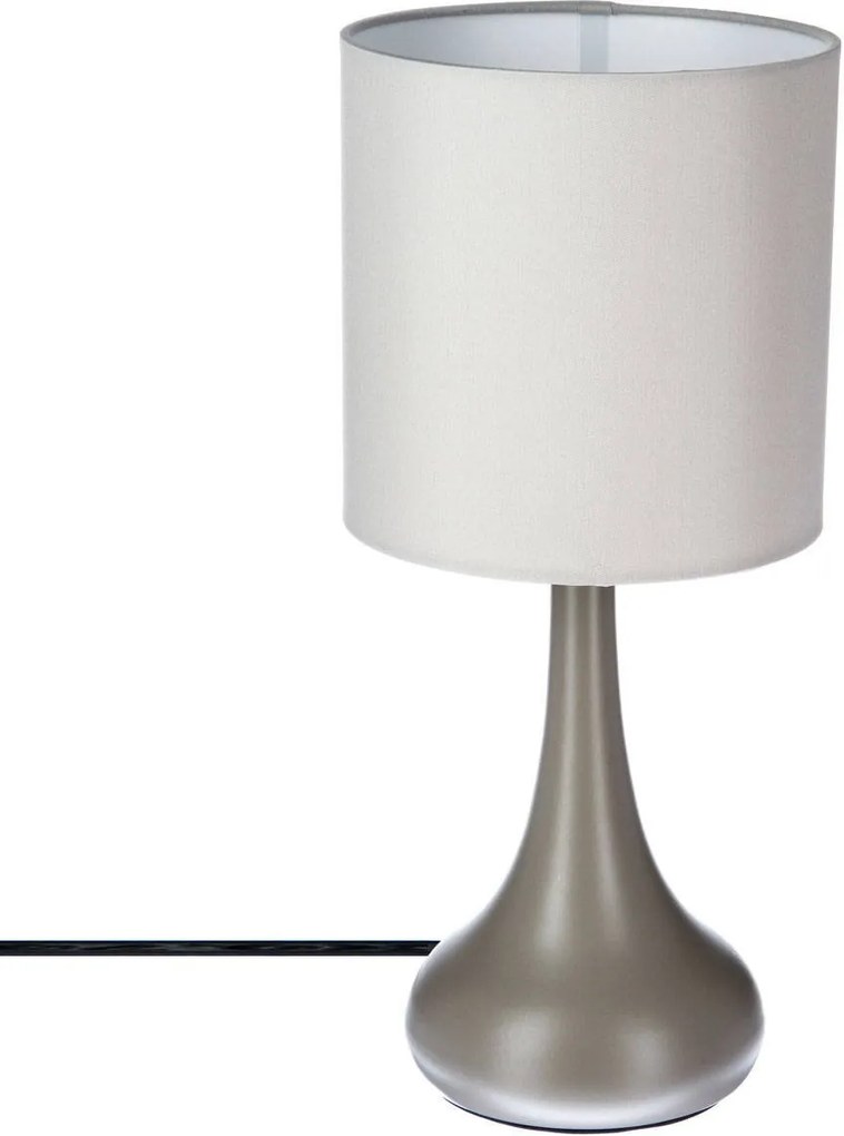 Stolní lampa ESMA, 33 cm, taupe barva (3560239260479)