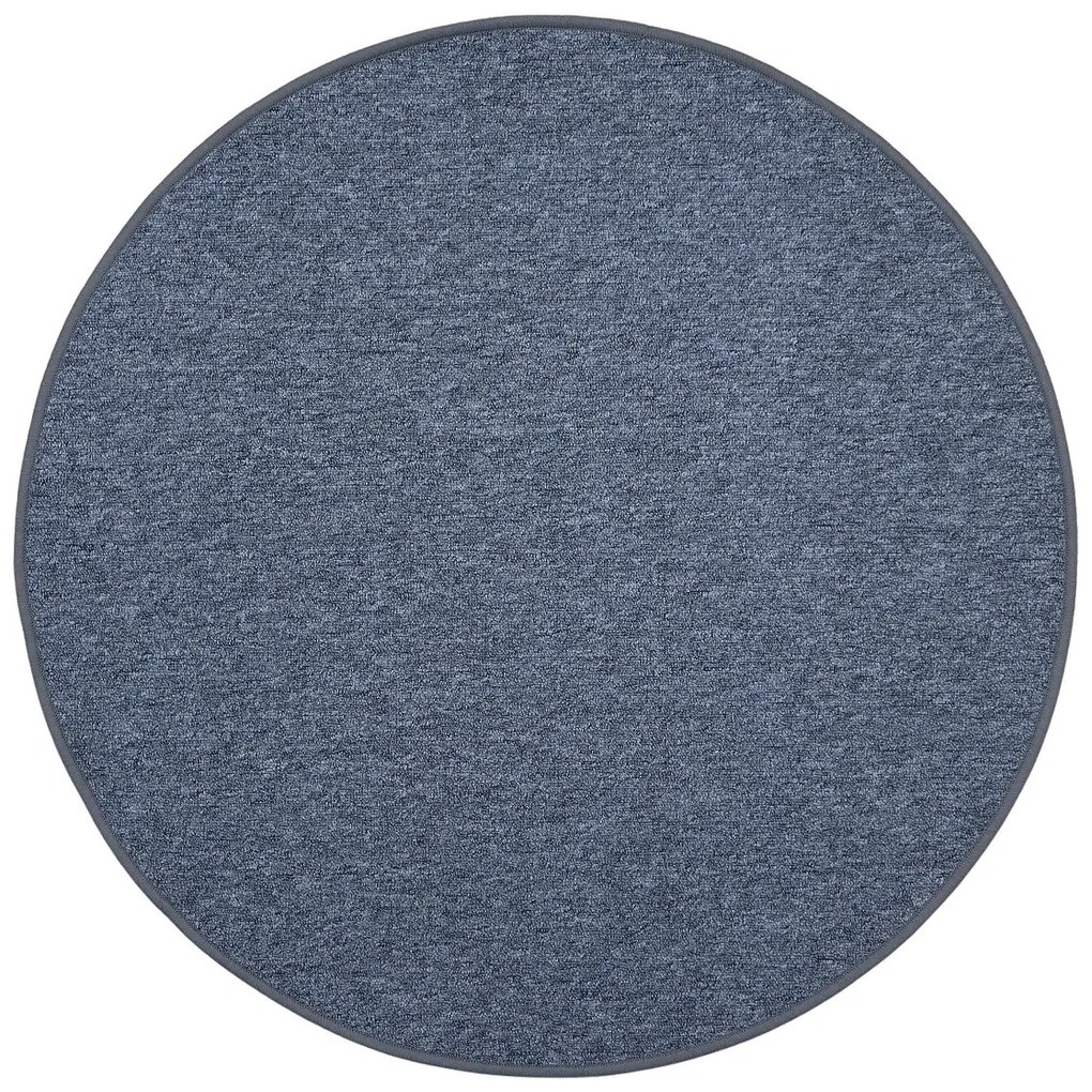Vopi, Kusový koberec Astra šedá kruh, 100x100 (průměr) kruh, šedá, chodba / předsíň