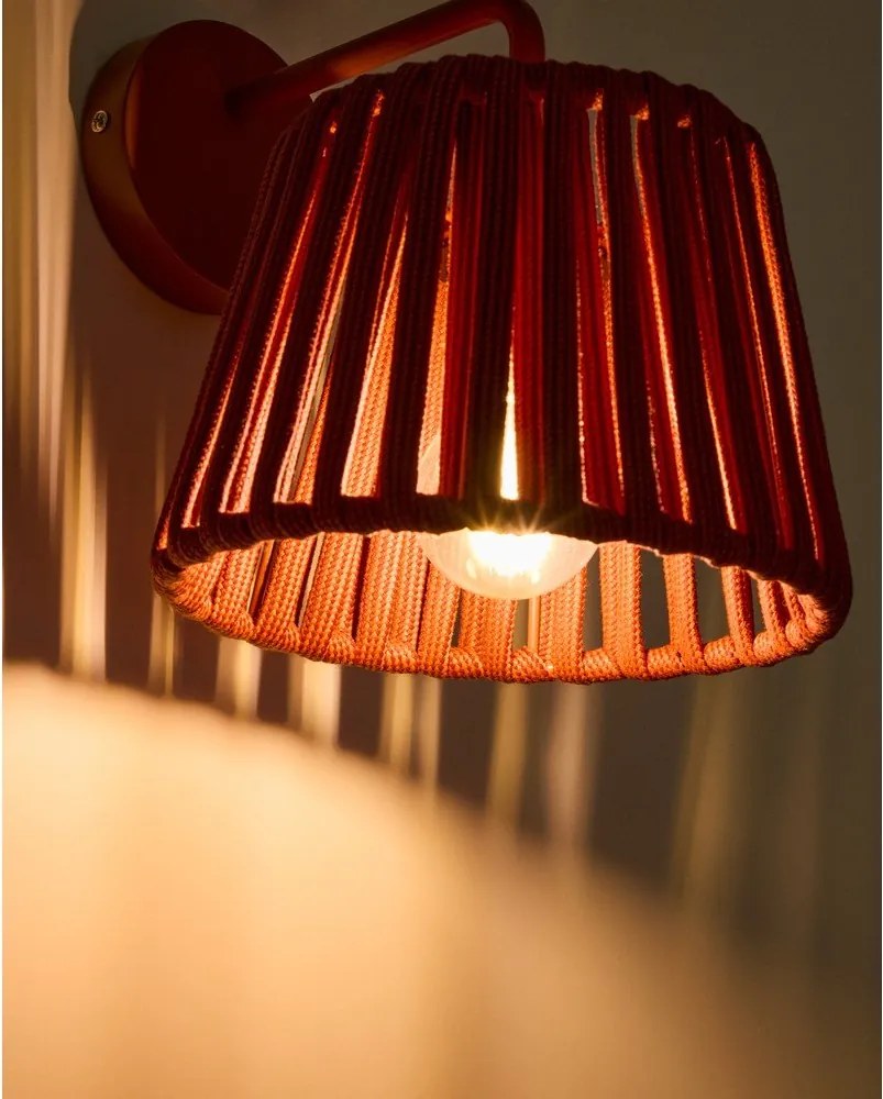 LED nástěnné solární venkovní svítidlo (výška 23 cm) Aldet – Kave Home