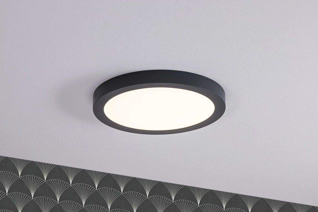 Paulmann 70988 Abia, stropní LED svítidlo, 22W 2700K, tmavě šedá, prům.30cm