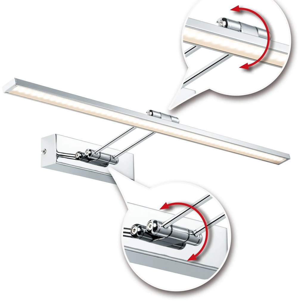 Paulmann 99891 Beam Thirty, obrazové svítidlo, 5W LED, 2700K, bílá, délka 29cm
