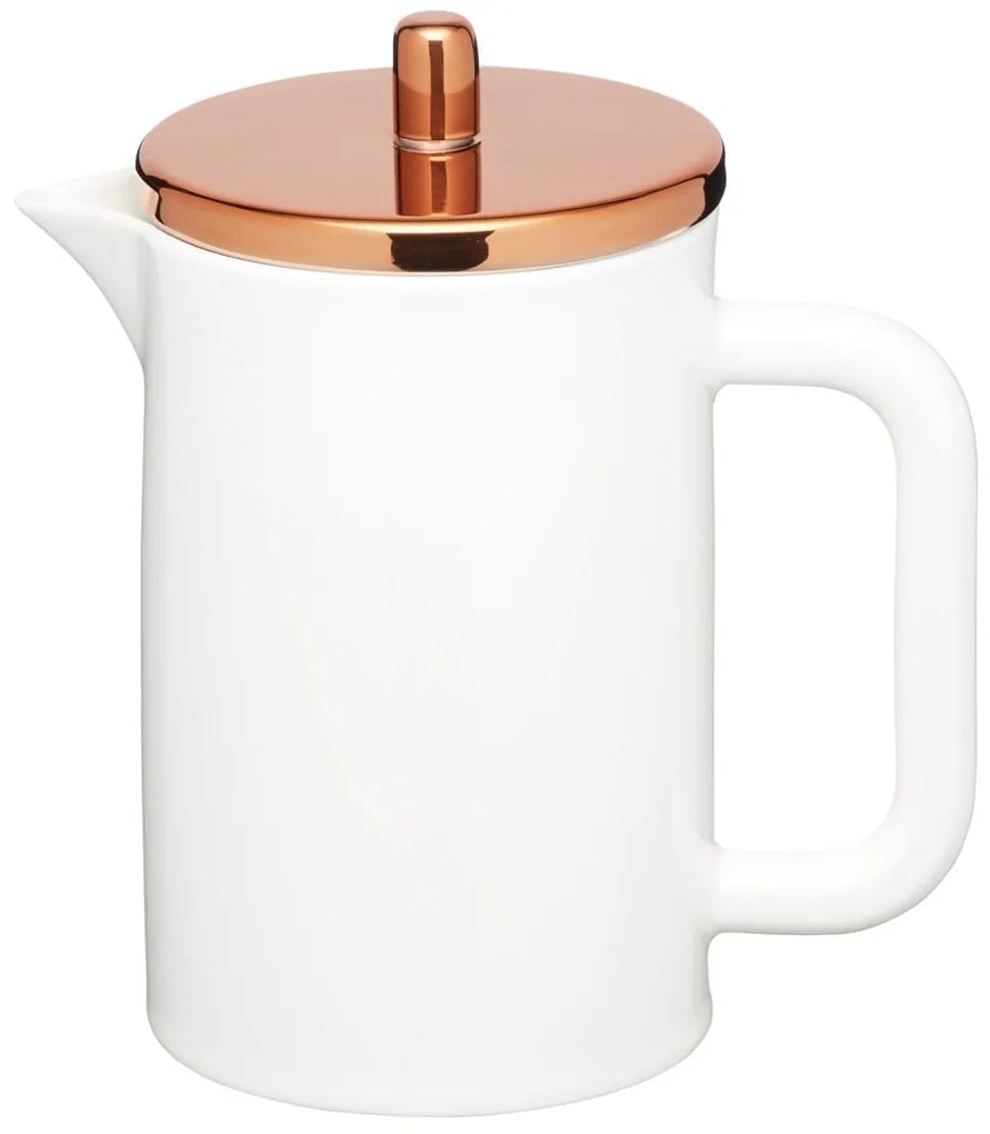 KitchenCraft  Kávová konev Lé´Xpress porcelánová bílá -800ml