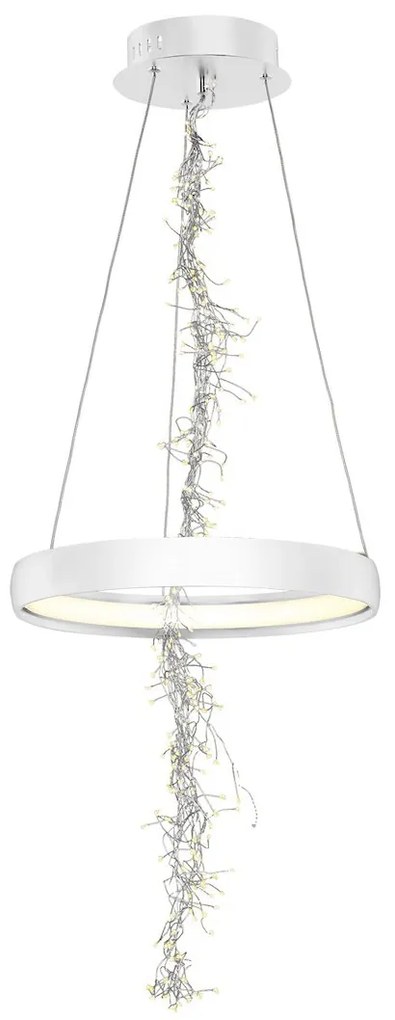Závěsné LED svítidlo Spark, 1x LED 35w, 3000k, w