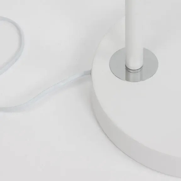 Retro stojací lampa Sama 90 bílé