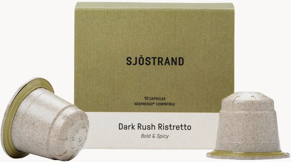 Sada kávových kapslí Dark Rush Ristretto, 10 dílů