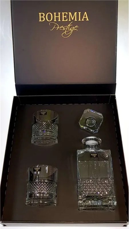 BOHEMIA PRESTIGE ELEGANTE WHISKY SADA 1+2 KS