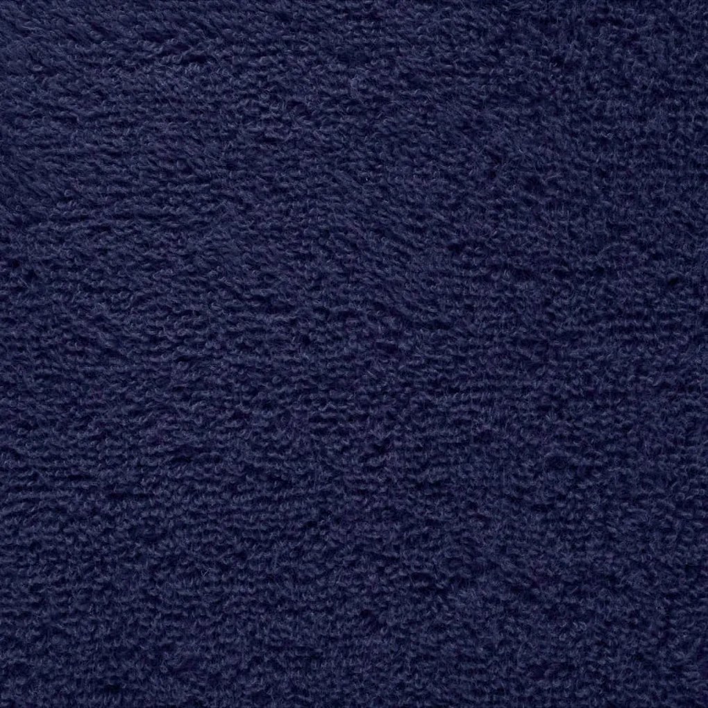 Prémiové ručníky do sprchy SOLUND 10 ks tmavě modré 70x140 cm 600 g/m² 137262