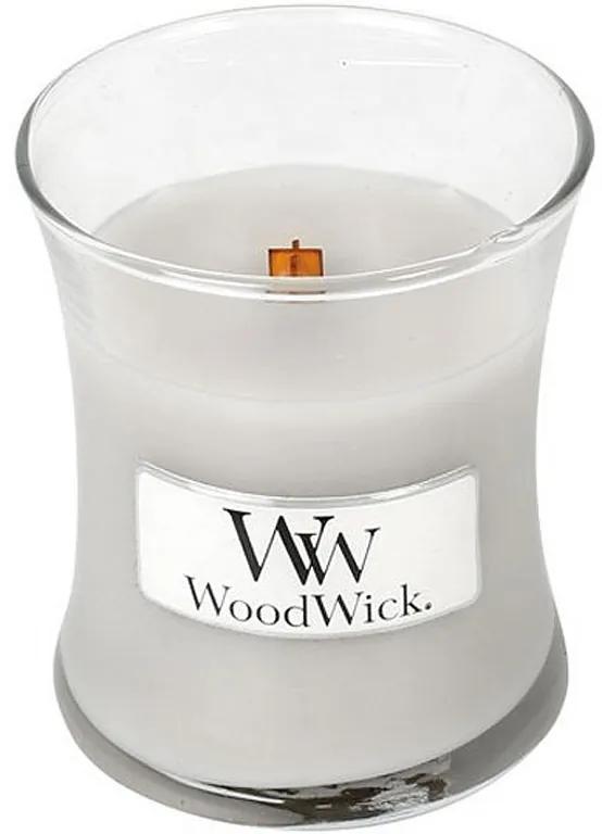 WoodWick – vonná svíčka Fireside (Oheň v krbu), 85 g